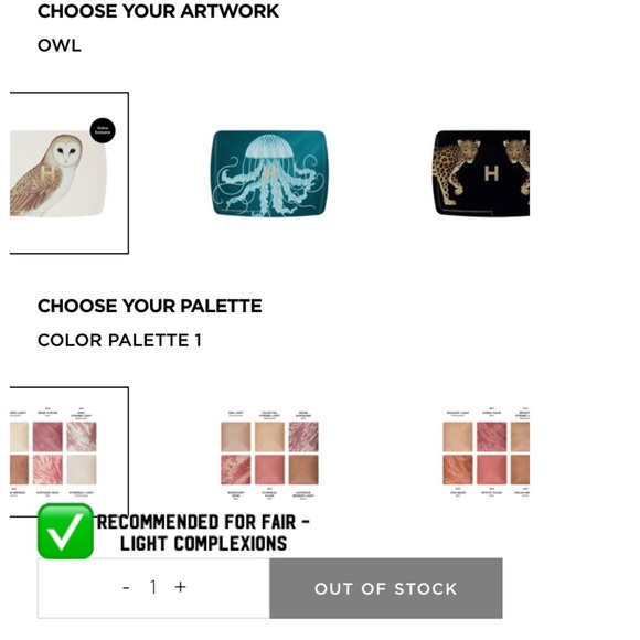 Hourglass | Makeup | Newhourglass Custom Owl Palette Bundle | Poshmark